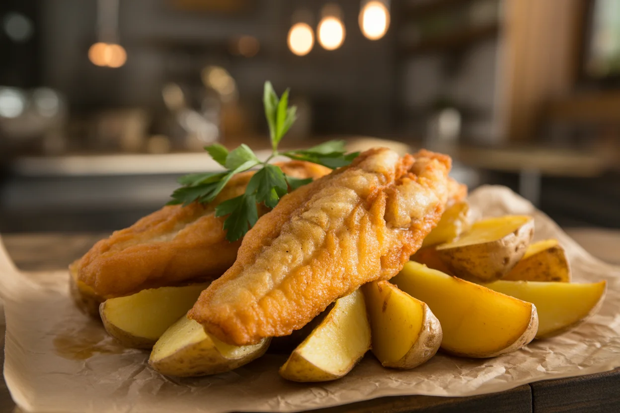 How To Make Fish and Chips