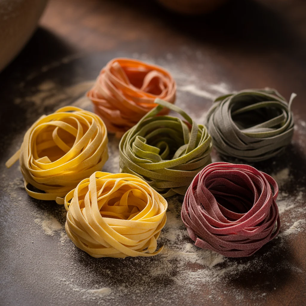 Colora la tua tavola con la Pasta Colorata Naturale!