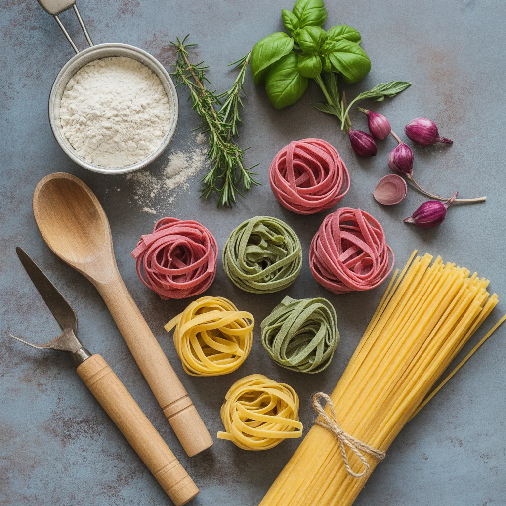 Colora la tua tavola con la Pasta Colorata Naturale!