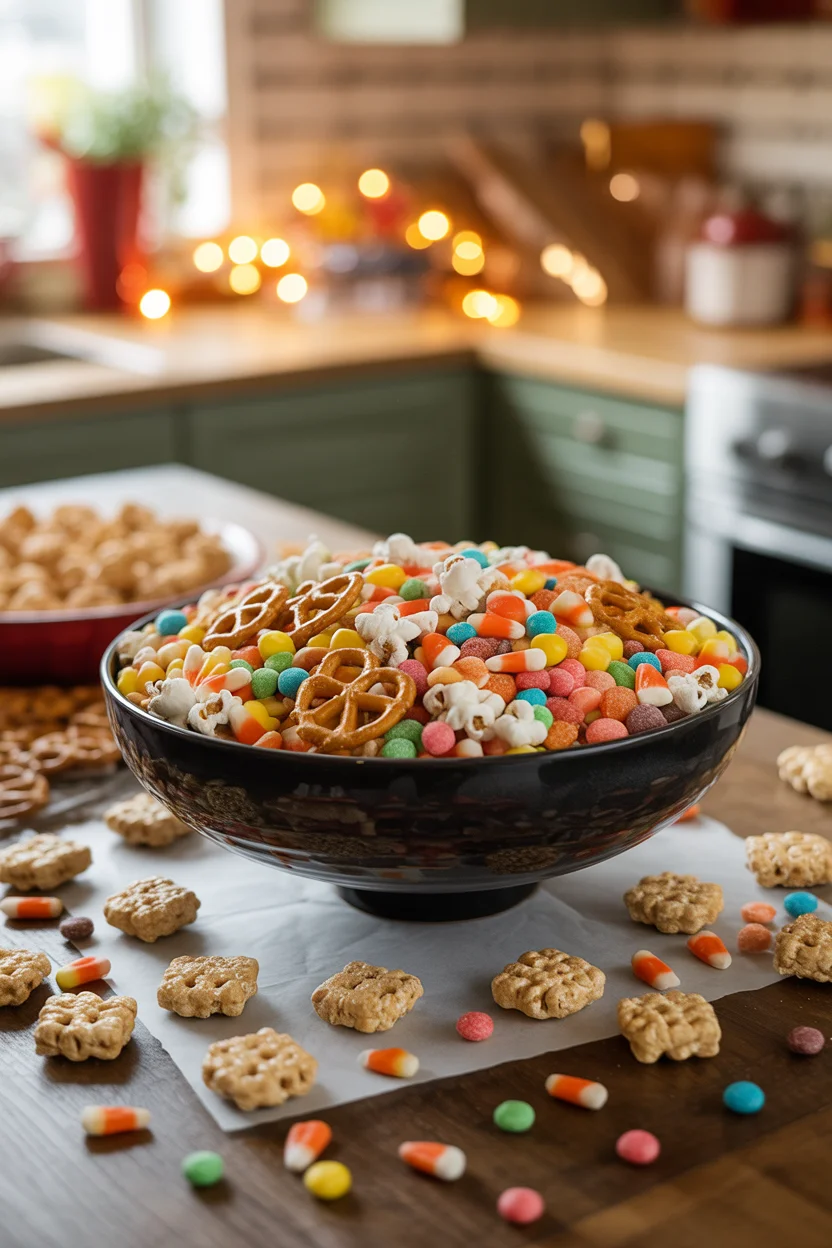 Nut Free Halloween Trail Mix – Safe, Fun, and Kid-Approved Snack