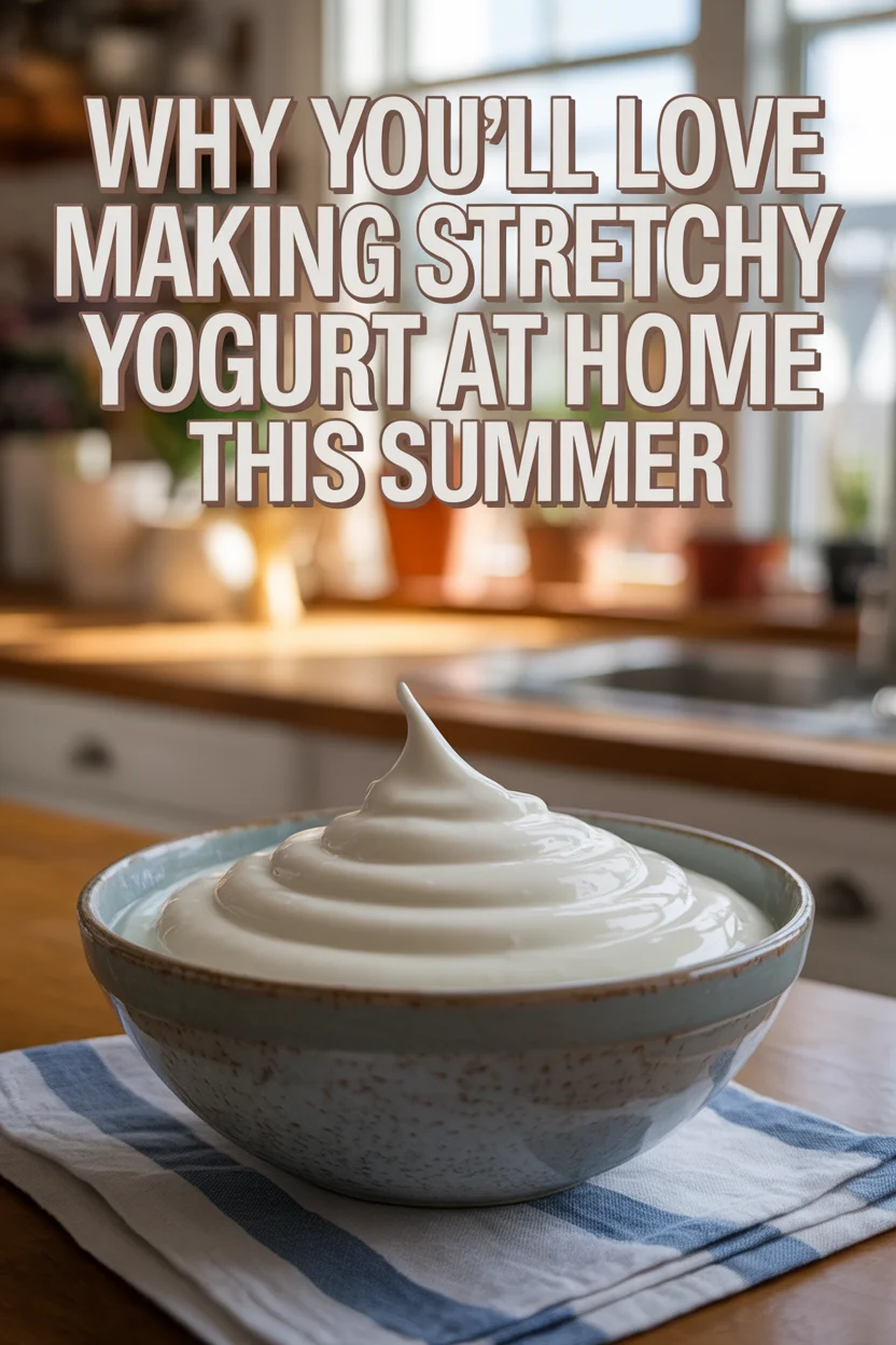 Why You’ll Love Making Stretchy Yogurt at Home This Summer